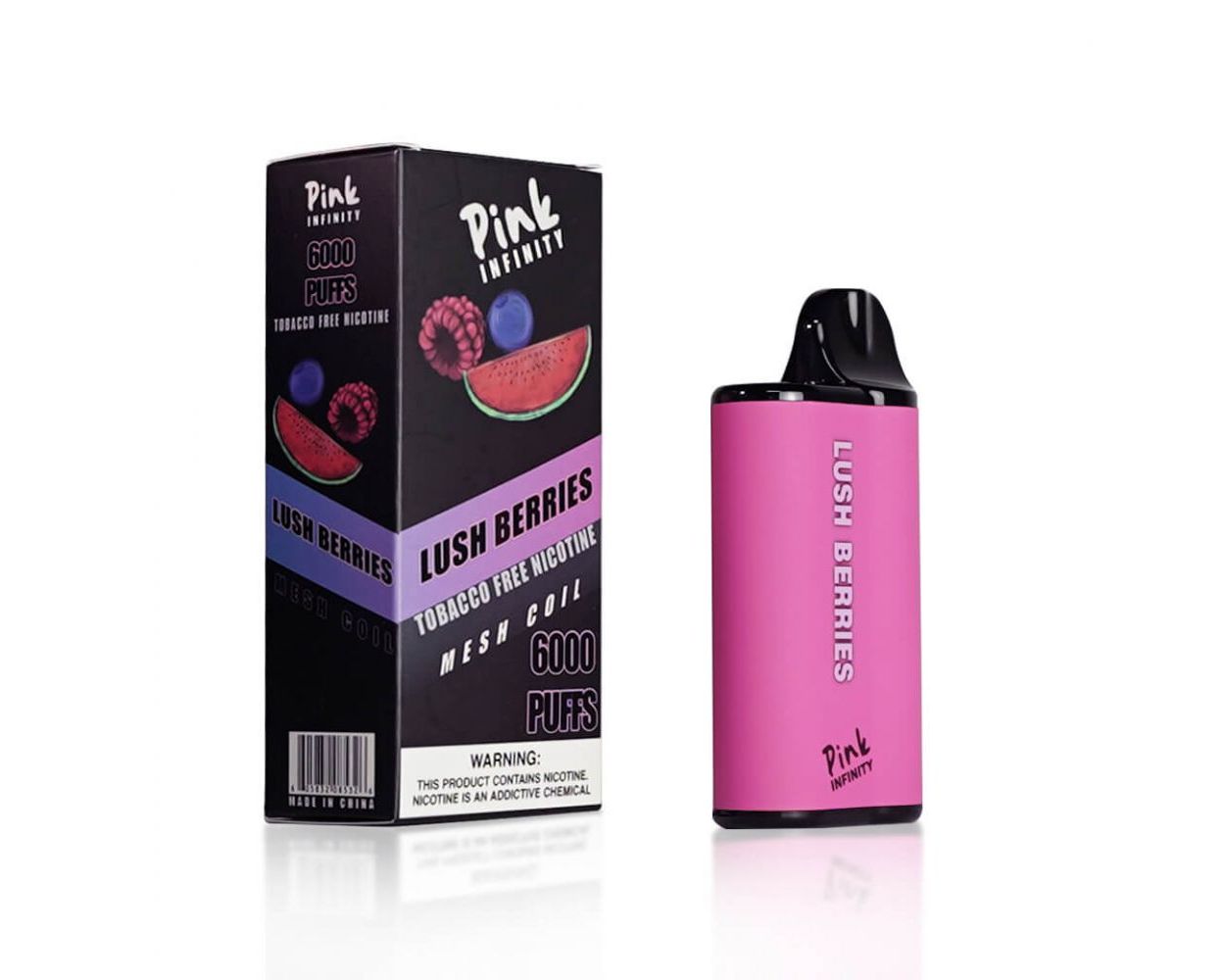 Pink Infinity Disposable 6000 Puffs 3Pcs – THE VAPERS WORLD