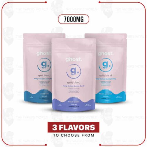 Ghost Spirit Blend THC -A Gummies – 7000MG - The Vapers World