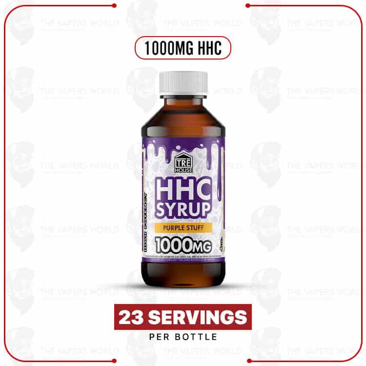 Buy TRĒ House HHC Syrup 1000MG Online | The Vapers World