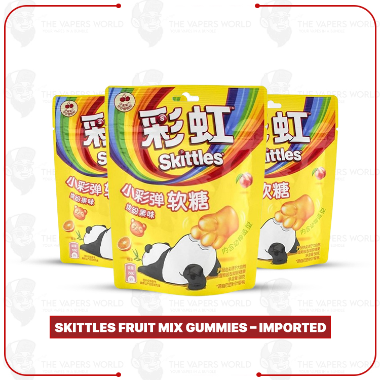 Buy Skittles Fruit Mix Gummies Online | The Vapers World
