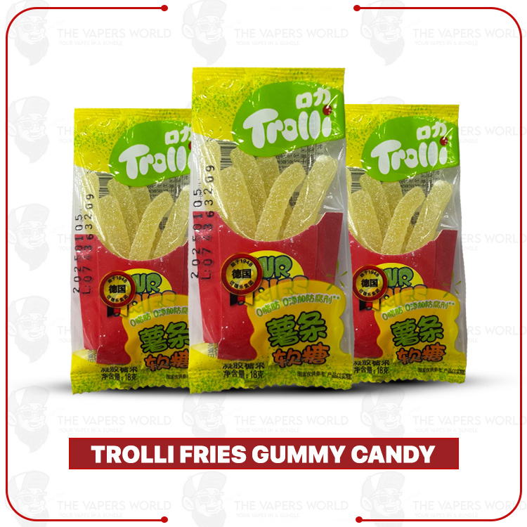 Buy Trolli Fries Gummy Candy Online | The Vapers World