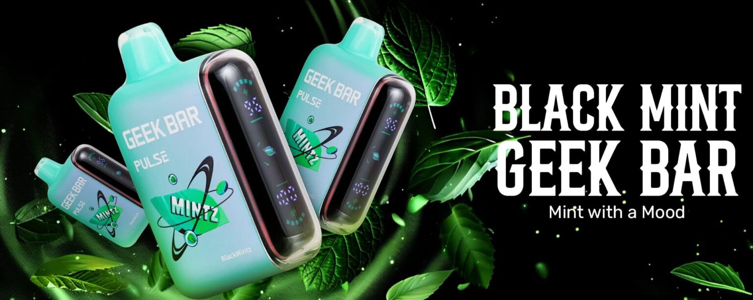 Black Mint Geek Bar Pulse 15000 | Icy Mint Power