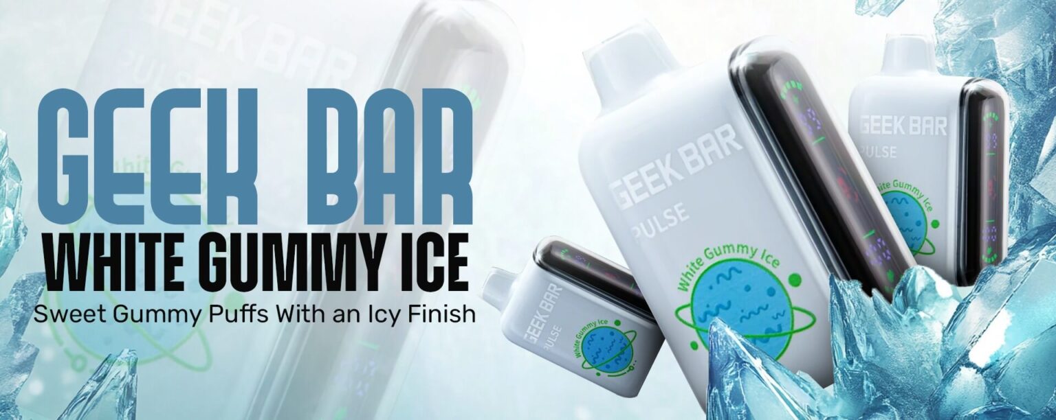 Geek Bar White Gummy Ice Flavor Review