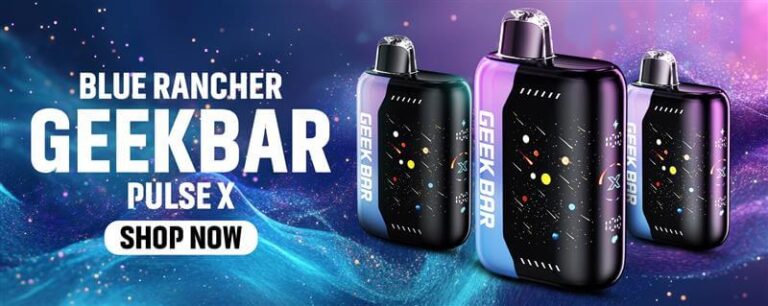 Blue Geek Bar Pulse & Pulse X Disposable Vape