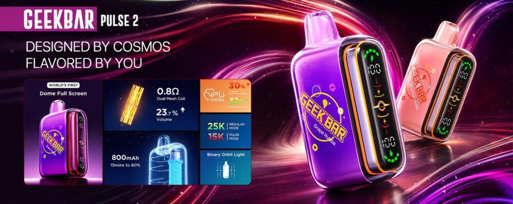 Geek Bar Pulse 2 Review: Puffs, Modes, and Features